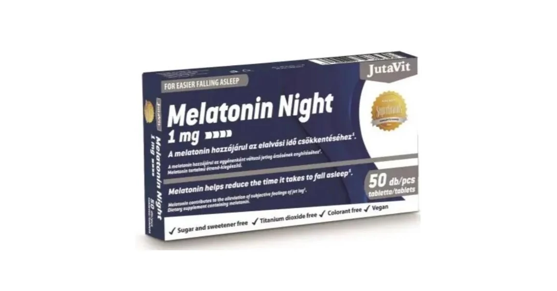 Jutavit Melatonin Night 1mg tabletta 50x