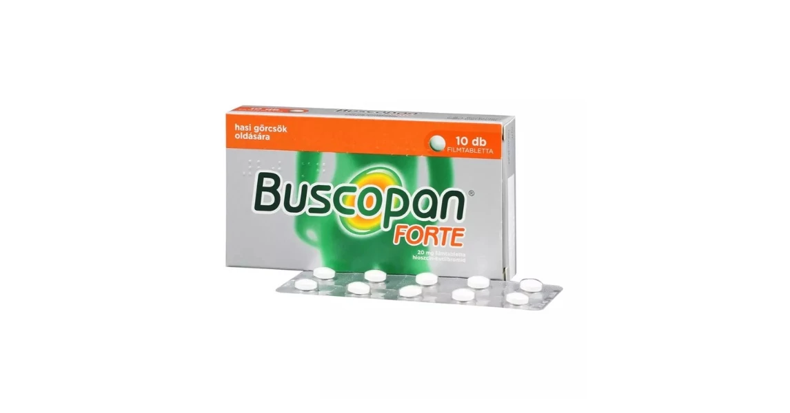 Buscopan Forte 20 mg filmtabletta 10x