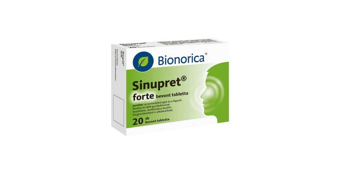 Sinupret forte bevont tabletta 20x