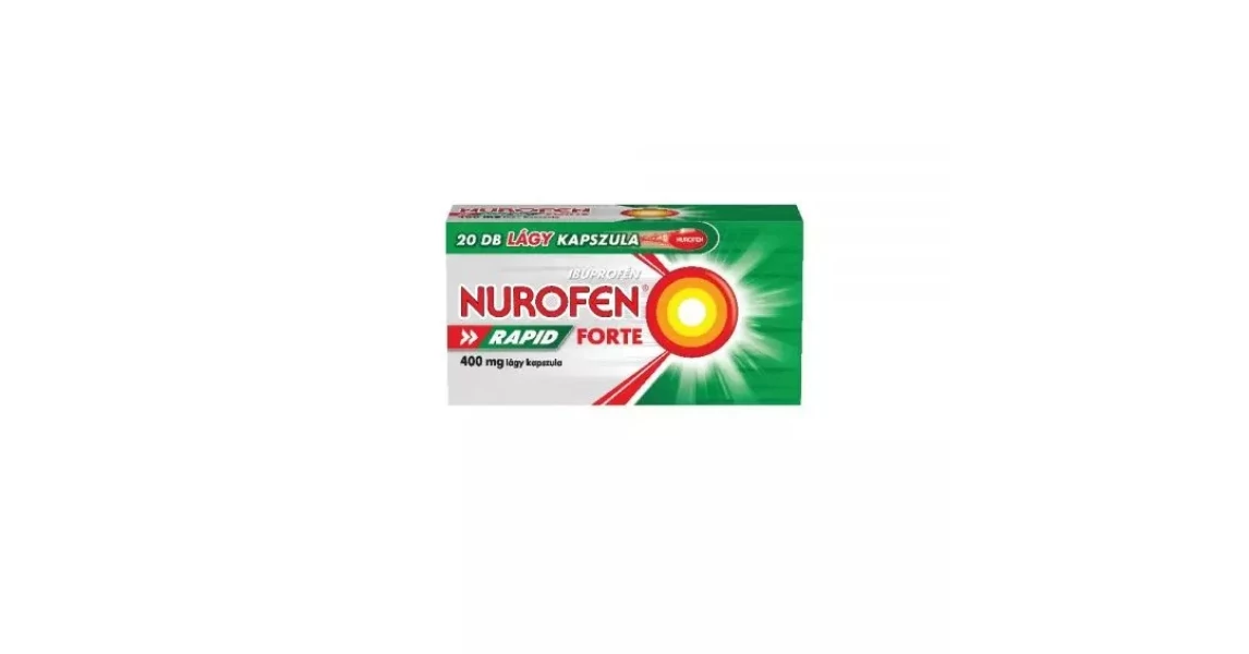 Nurofen Rapid Forte 400 mg lágy kapszula 20x
