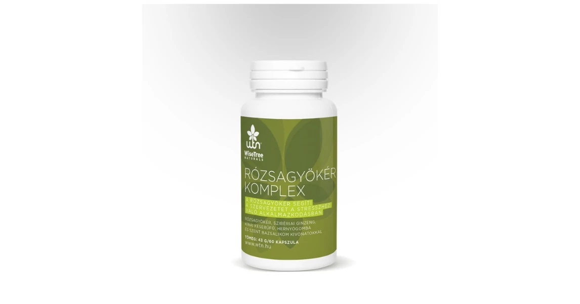 Wise Tree Naturals Rózsagyökér Komplex kapszula 60x