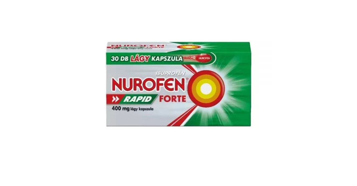 Nurofen Rapid Forte 400 mg lágy kapszula 30x