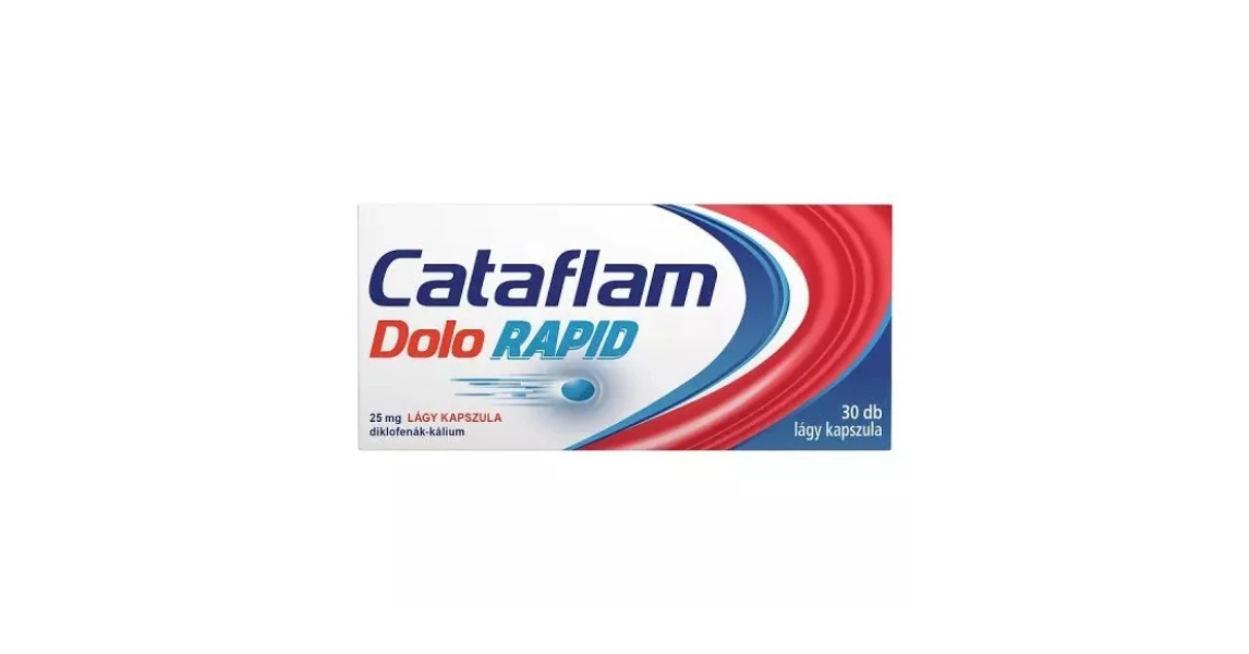 Cataflam Dolo Rapid 25 mg kapszula /17 30x