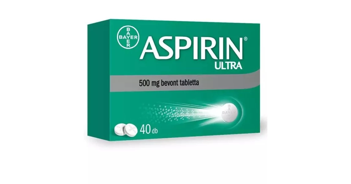 Aspirin Ultra 500 mg bevont tabletta 40x
