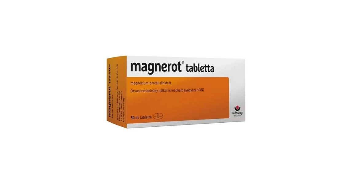 Magnerot tabletta 50x PVC/AL