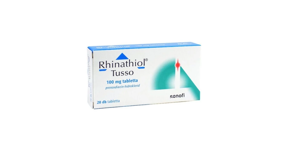 Rhinathiol Tusso 100 mg tabletta 20x
