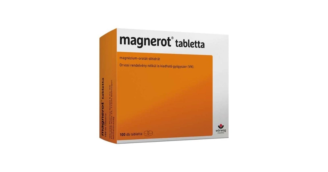 Magnerot tabletta 100x PVC/AL