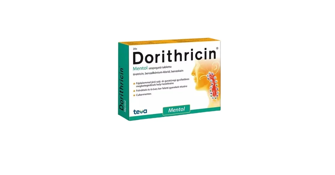 Dorithricin szopogató tabletta 20x