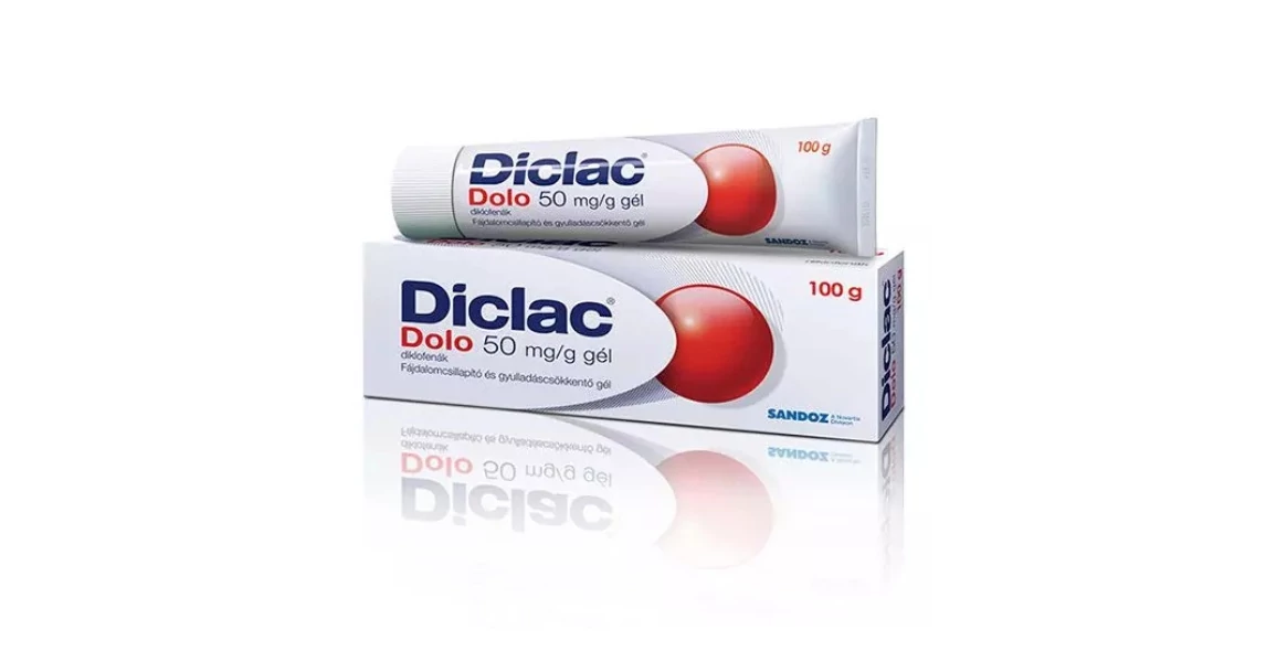 Diclac Dolo 50mg/g gél al.tubus 100g
