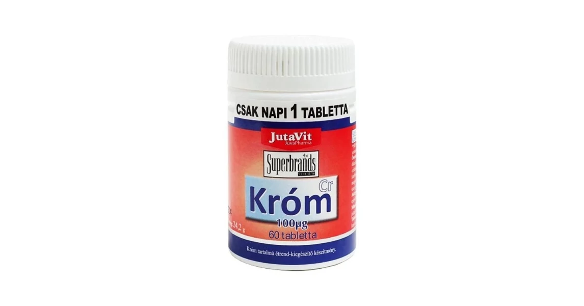 JutaVit Króm 100mcg tabletta 60x