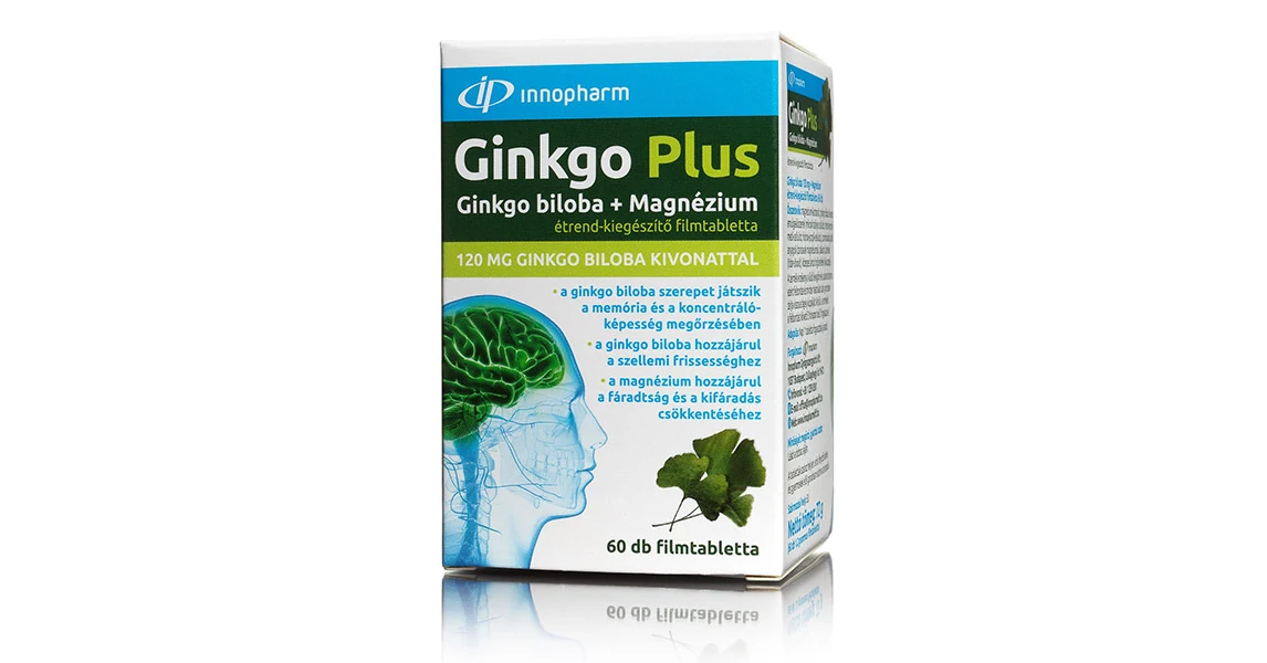 VitaPlus Gingko Plus Mg 120mg filmtabletta (60x)