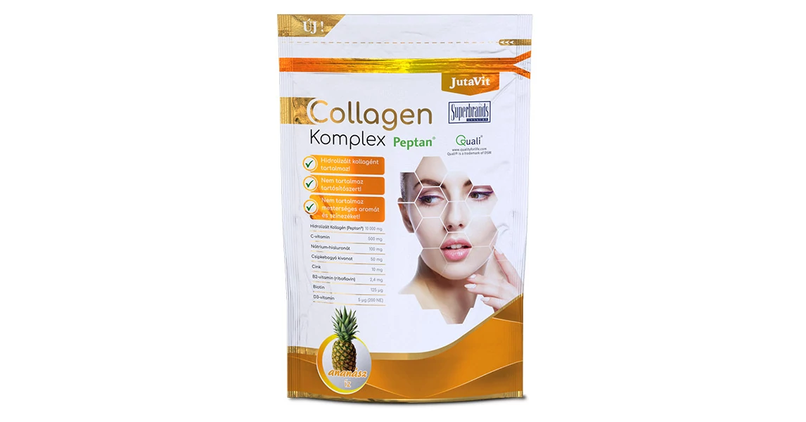 JutaVit Collagen Komplex por Ananász 400g