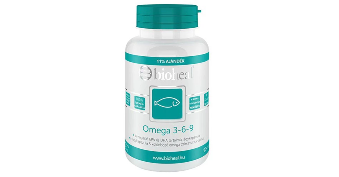 Bioheal Omega-3,6,9 2000 mg lágy kapszula 100x
